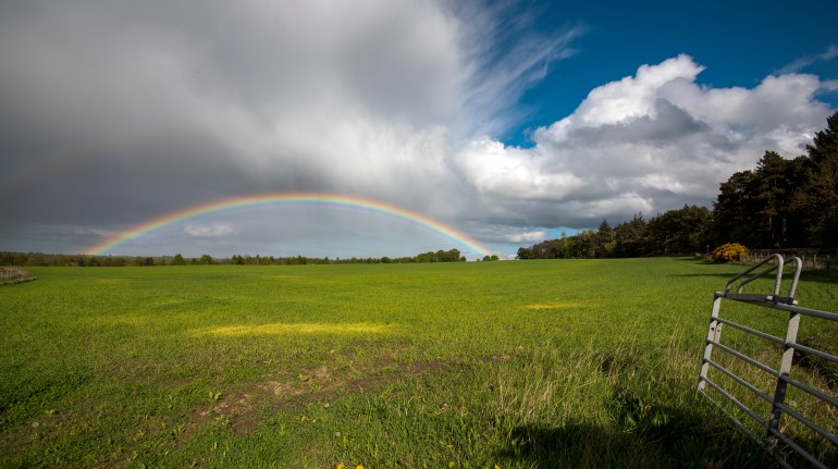 A Rainbow Post – Scott K Marshall Photography (@skm1963)